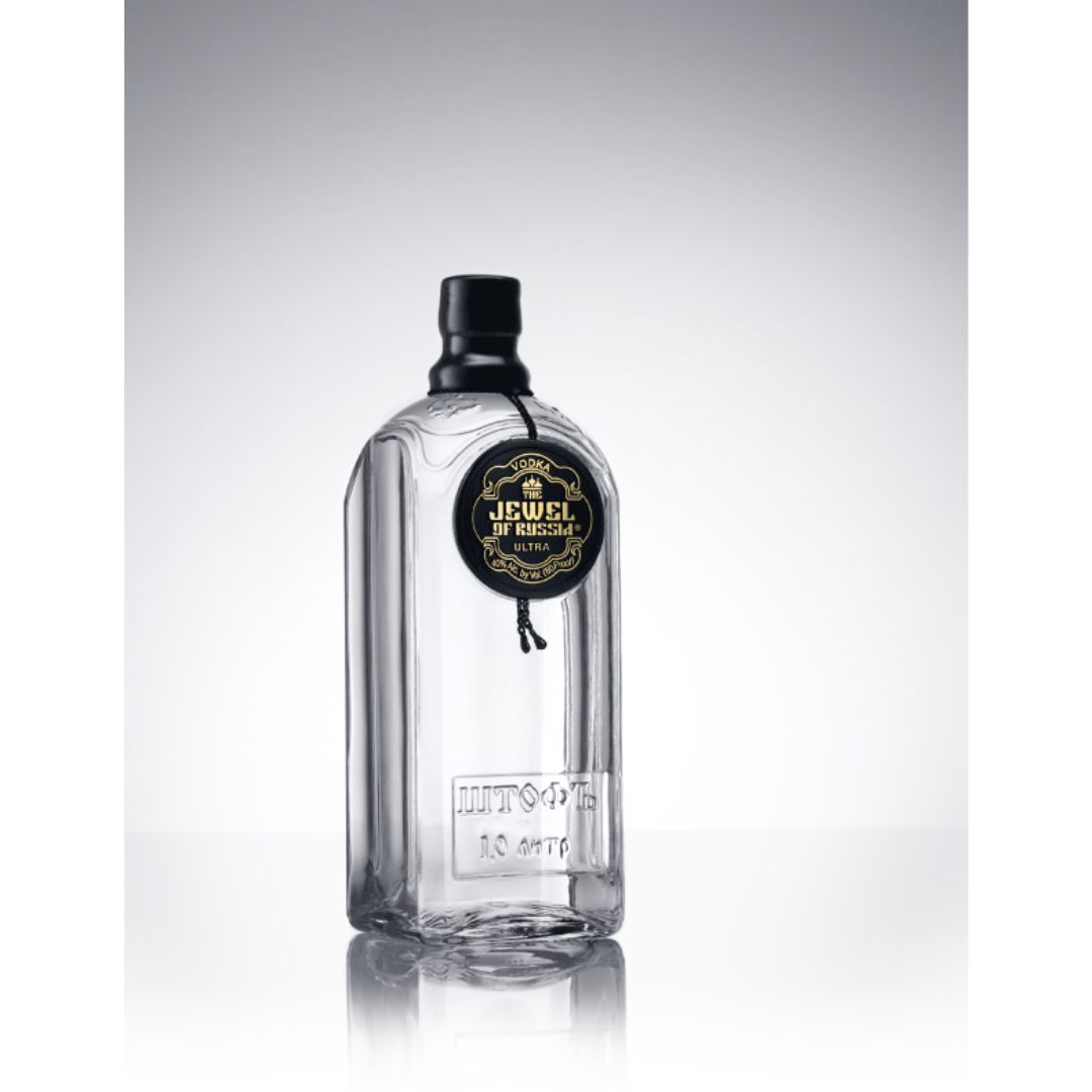 The Jewel Of Russia ULTRA BLACK LABEL Vodka 1 LITER – Jewel of Russia The Jewel Of Russia ULTRA BLACK LABEL Vodka 1 LITER – Jewel of Russia